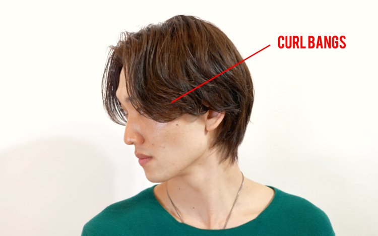 How to set the center parted hair without making the face look round ...
