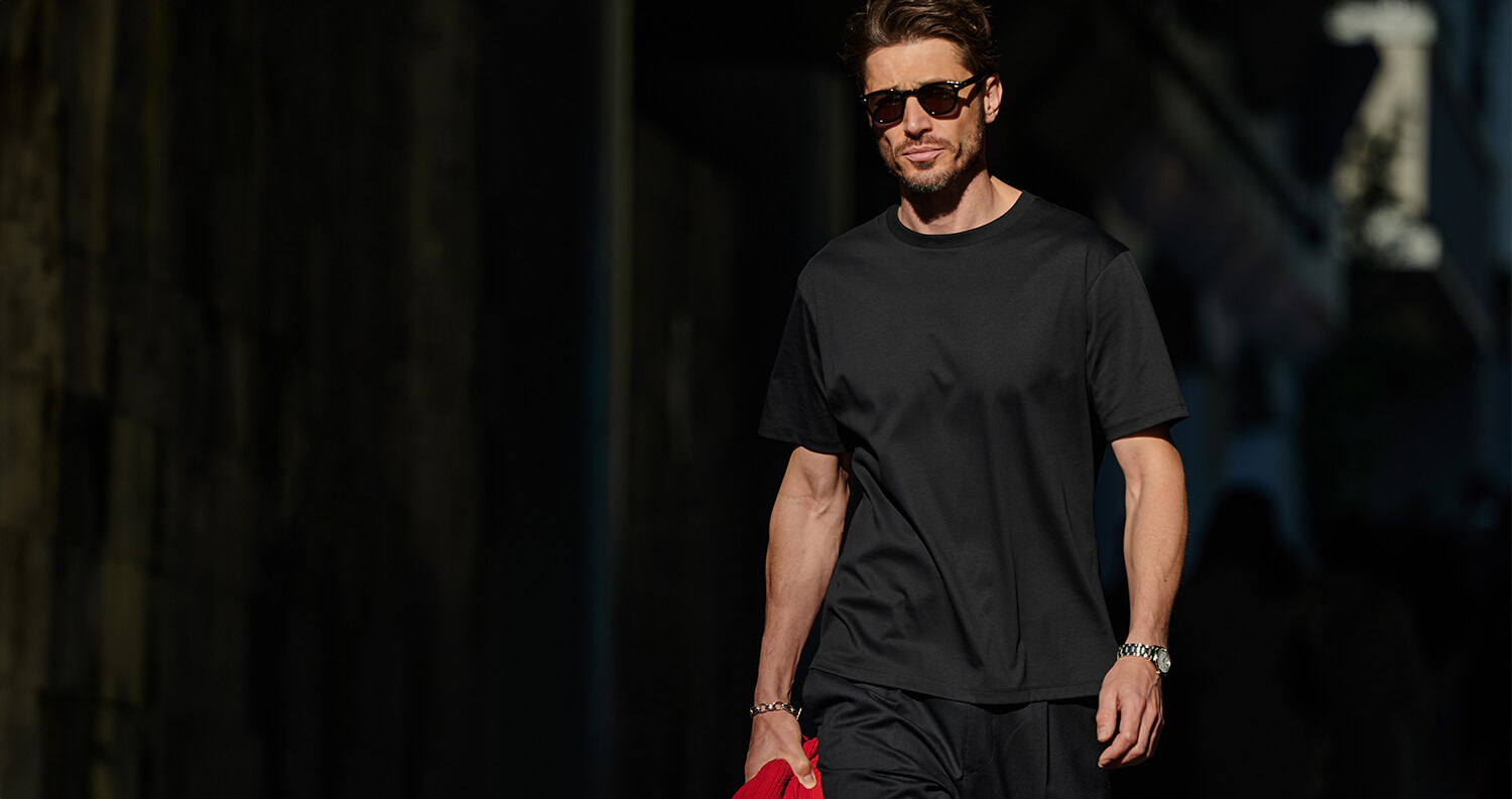 Tシャツ着こなしを格上げする「THE LEO」がさらに進化を遂げて登場！ | メンズファッションメディア OTOKOMAE / 男前研究所