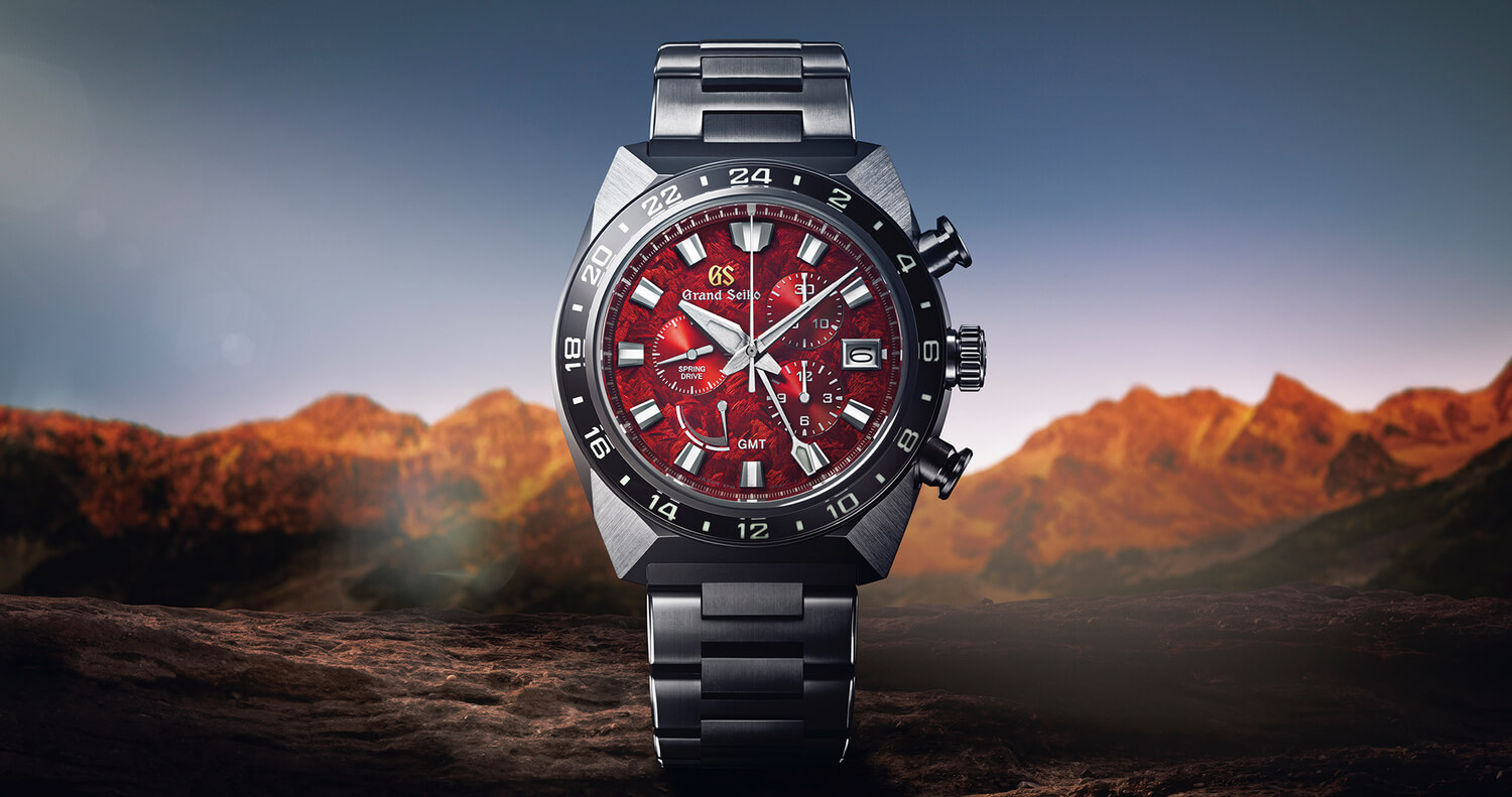 グランドセイコー「キャリバー9R」20周年モデルは、油絵のような色彩の揺らぎが美しい赤ダイヤルを採用 | メンズファッションメディア OTOKOMAE / 男前研究所