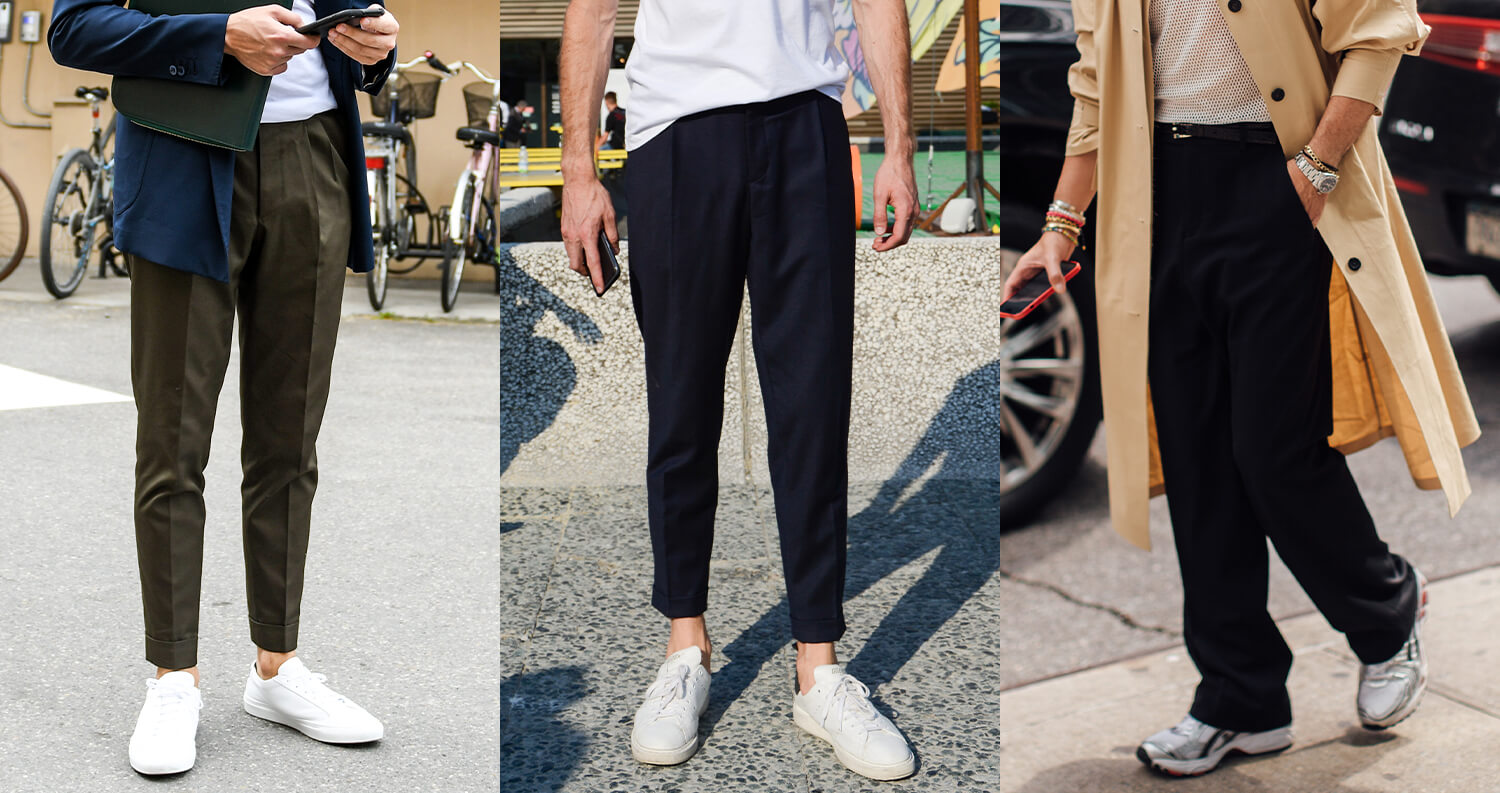 5 specific strategies to make "slacks" and "sneakers" work together ...